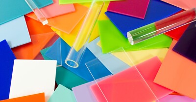 Mixed Acrylic Offcuts, Perspex Craft Pack, Mix Colour School Pack ...