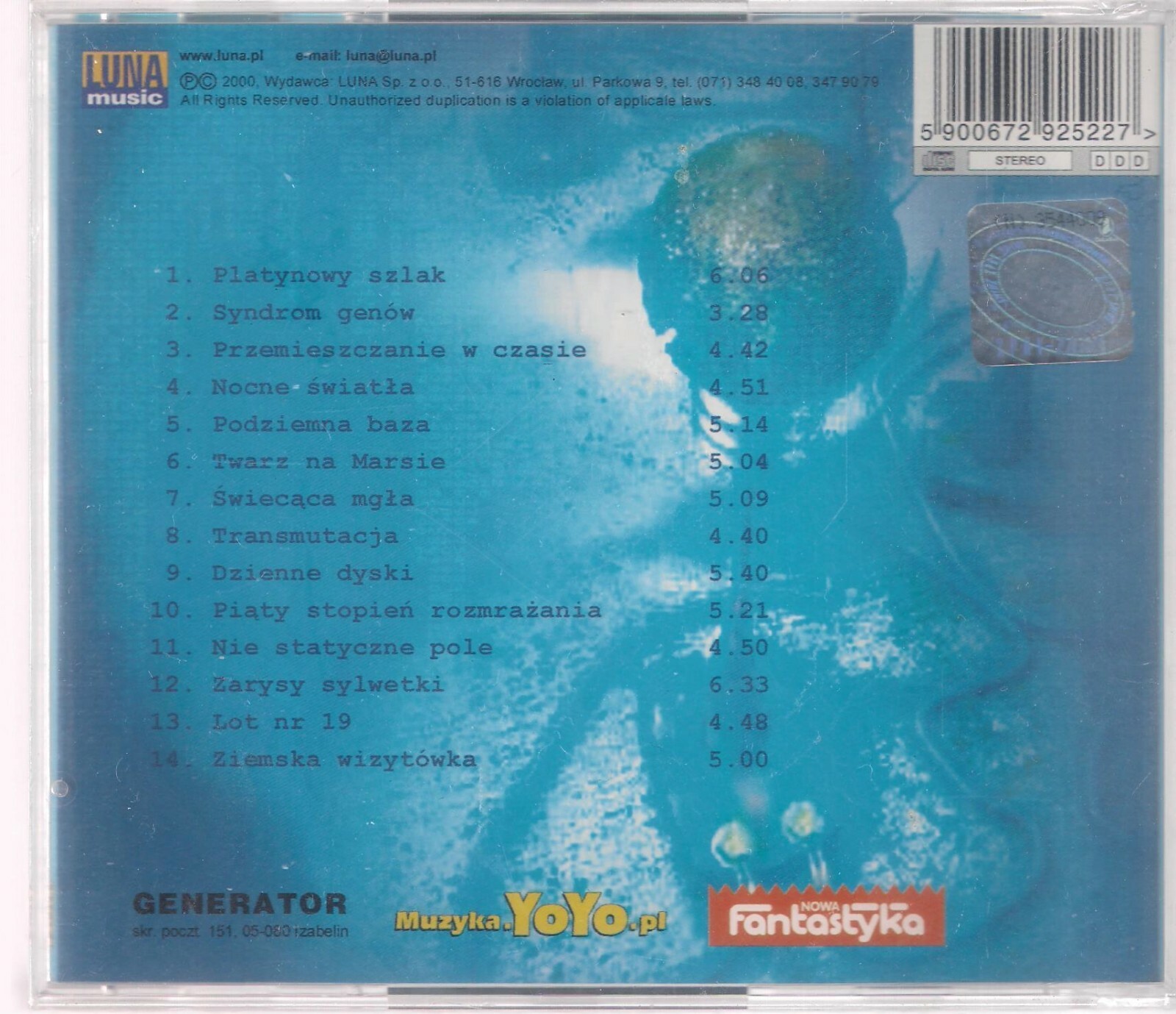 WLADYSLAW GUDNIS KOMENDAREK - ZETA RETICULI IV 2000 CD NEW & SEALED ...