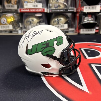 Laveranues Coles Jets Lunar Eclipse Mini Helmet Signed Steiner | eBay