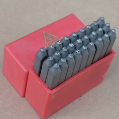 Reversed 27 Pcs Steel Letter Stamps Punch Die Set Variations Size | eBay