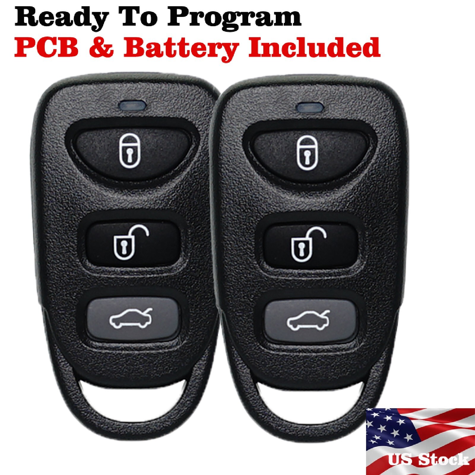 2 For 2016 2017 2018 2019 2020 Hyundai Elantra Keyless Entry Remote Car ...