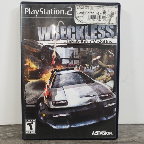 Wreckless The Yakuza Missions PS2 PlayStation 2 COMPLETE TESTED 2002 ...