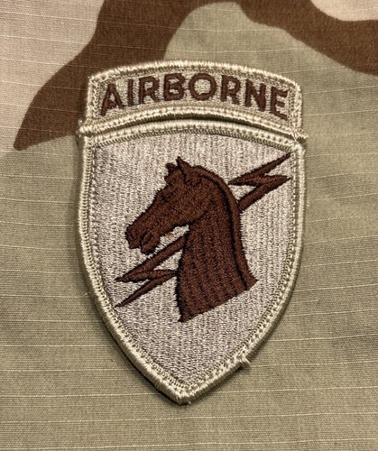 US Army 1st SOCOM Patch DCU w/ Hook Special Operations Command Desert ...