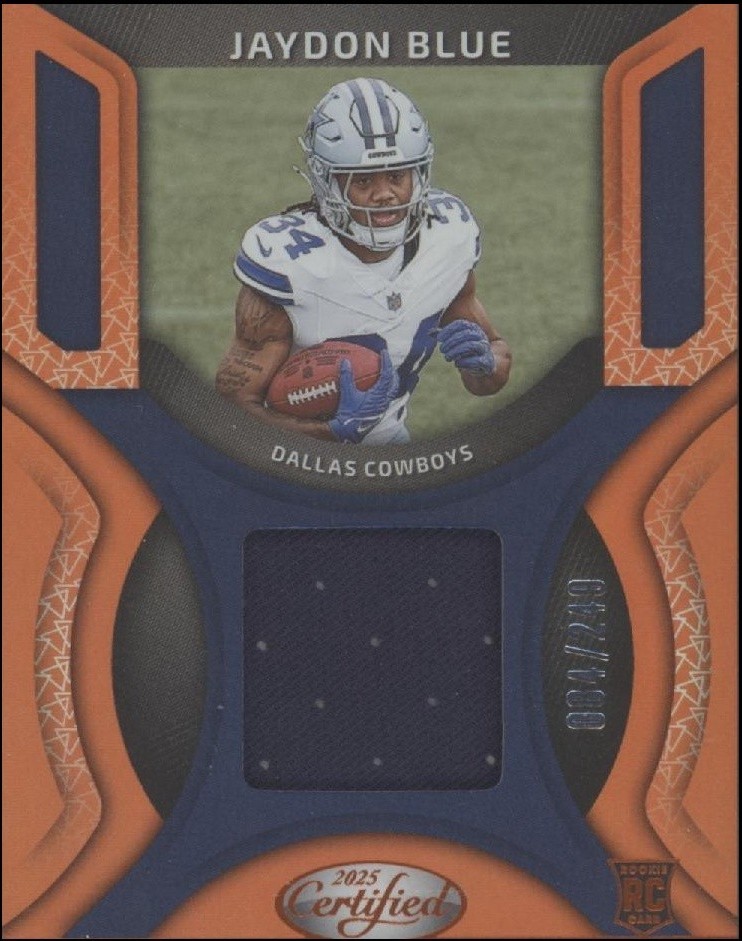 2025 Panini Certified - New Generation Jerseys Mirror Jaydon Blue #NGJ ...