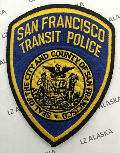 SAN FRANCISCO TRANSIT POLICE PATCH (PD3) CALIFORNIA | eBay