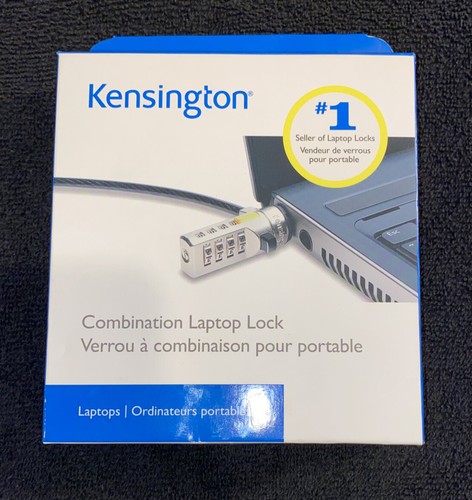 Kensington Combination Laptop Lock NEW Open Box | eBay