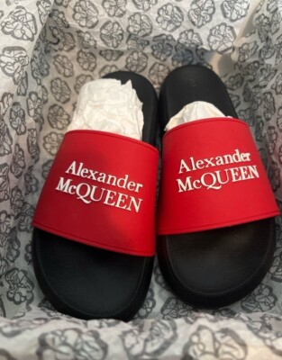 Alexander McQueen Pool Slides (Size: EU 39 ) | eBay