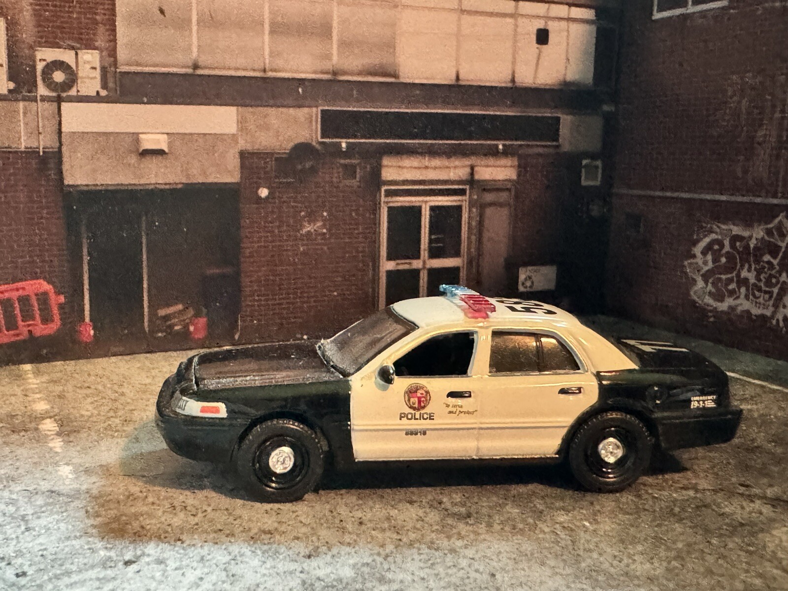 Greenlight 1/64 LAPD Ford Crown Victoria Customized | eBay