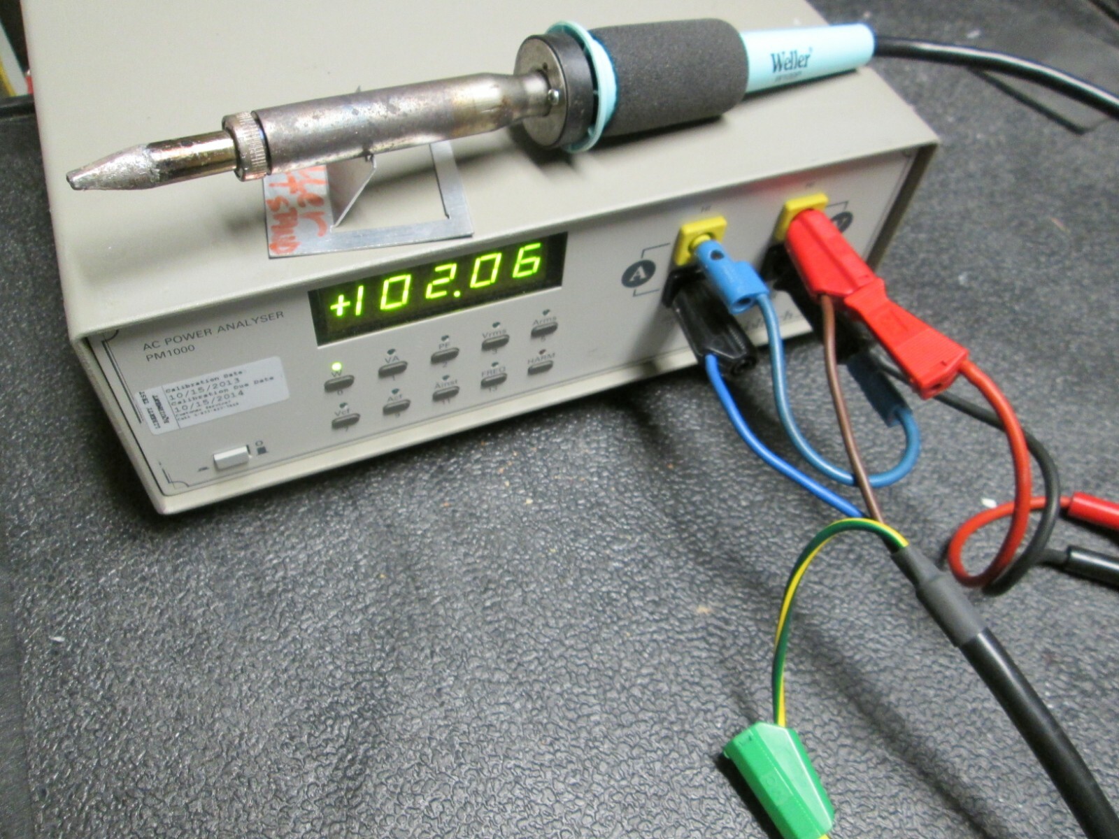 Voltech PM1000 AC Power Analyzer WORKING! Up to 700V, 15A Well tested ...