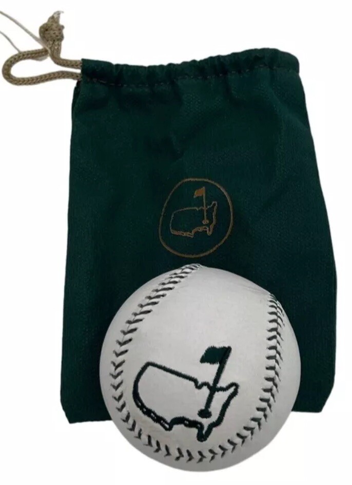 2026 Masters Tournament White Leather Baseball Berckmans Place Links ...