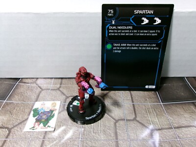 =Halo ActionClix Miniatures Spartan Dual Needlers with card #007 = | eBay