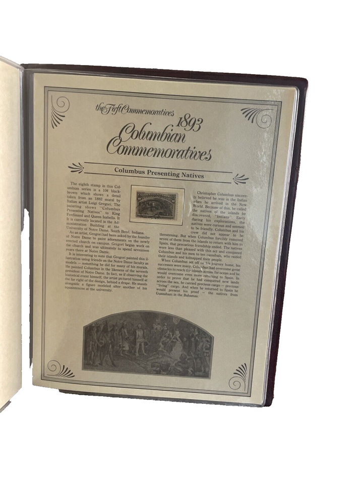 1893 America’s First Commemorative Stamps From The Colombian Exposition ...