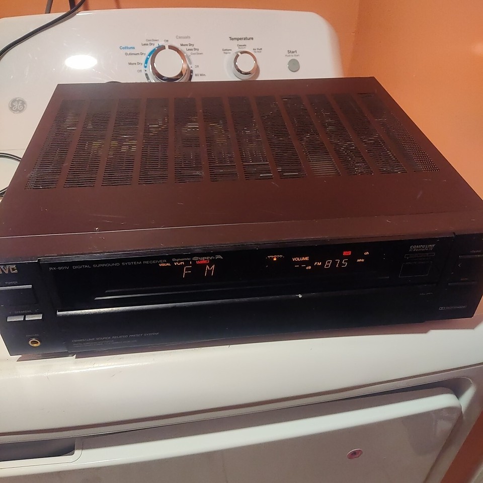 JVC RX-801 RECIEVER AMPLIFIER/ 370 W/ MADE IN JAPAN Tested rare | eBay