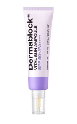 Dermablock Vital Sun Ampoule SPF50+ PA++++ 35ml Essential Care K-Beauty ...