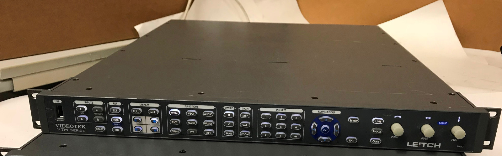 Harris Videotek VTM Series VTM4100 Waveform/ Vector Monitor | eBay