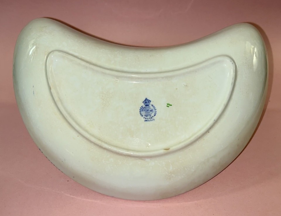 Minton Made in England Poonah Pattern Crescent Salad Plate Set of 6 ...