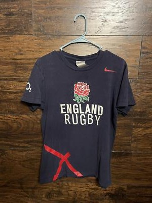 Nike Vintage England Rugby T-shirt - Rugby Nike Shirt O2 - M | eBay