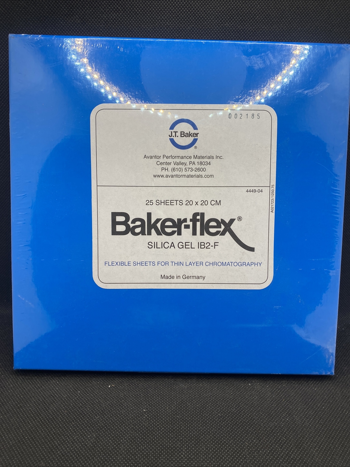 J.T. BAKER BAKER-FLEX SILICA GEL IB2 FLEXIBLE SHEETS - JT4448-4 for ...