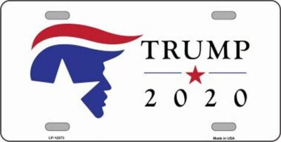 Personalized Novelty Auto Tag Car License Plate With Vote For Trump ...