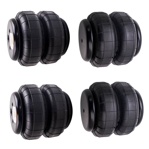 4x Universal Air Suspension Bags Air Sleeve Bag 1/2"npt Single Port ...