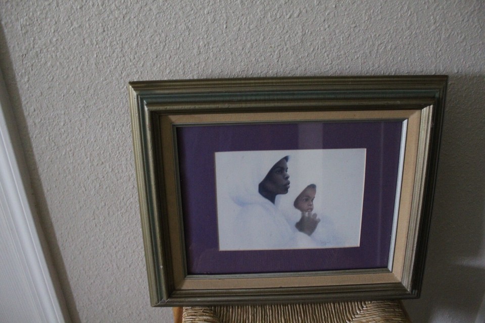 Brenda Joysmith Print " MADONNA" 14"x 13" beautifully Framed Sighted ...