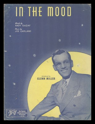 IN THE MOOD Andy Razaf/Joe Garland 1939 GLENN MILLER Vintage Sheet ...