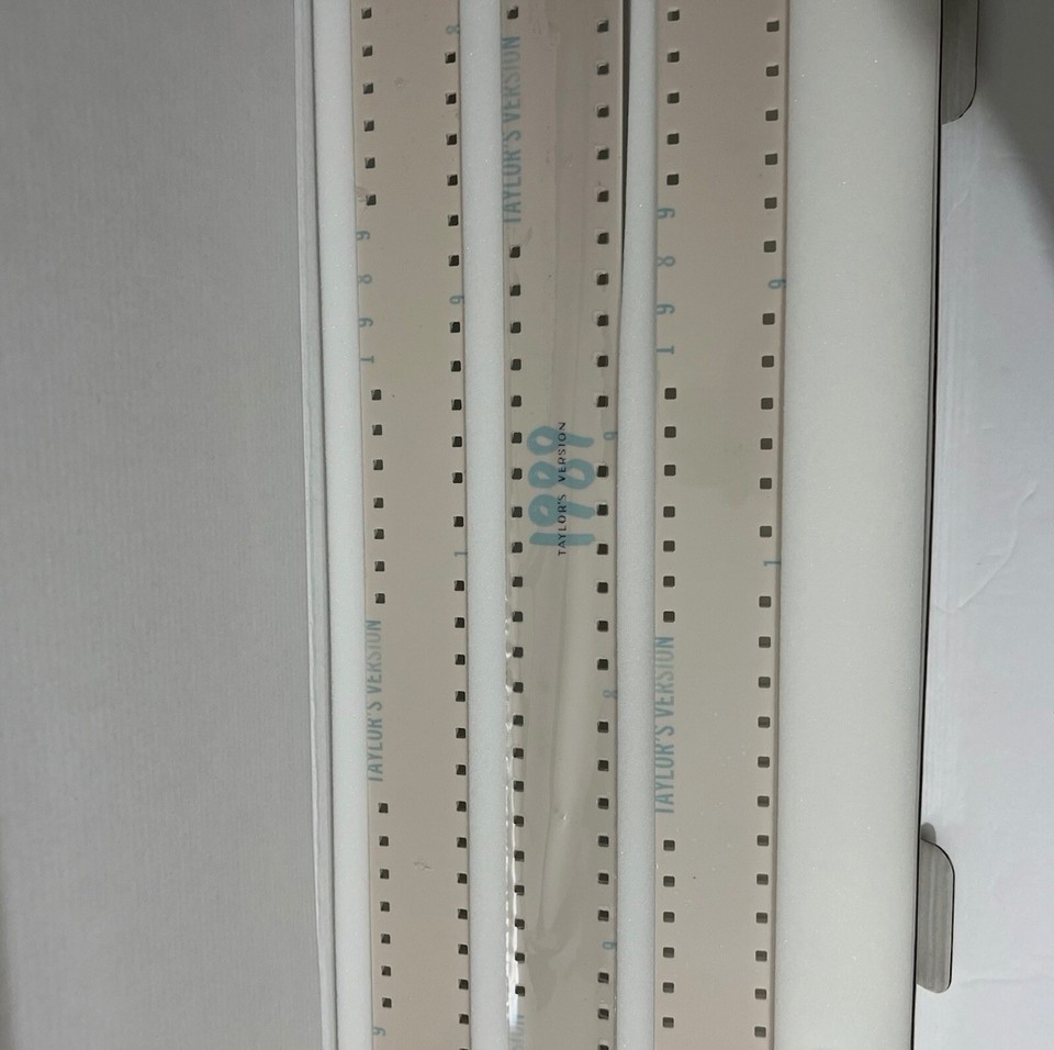 1989 (Taylor's Version) Film Strip Vinyl Display Shelf Shelves IN HAND ...