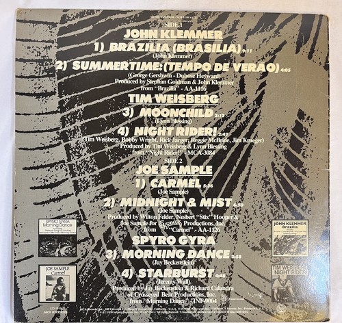 Crossection: John Klemmer, Joe Sample, Spyro Gyra,Tim Weisberg - Vinyl ...