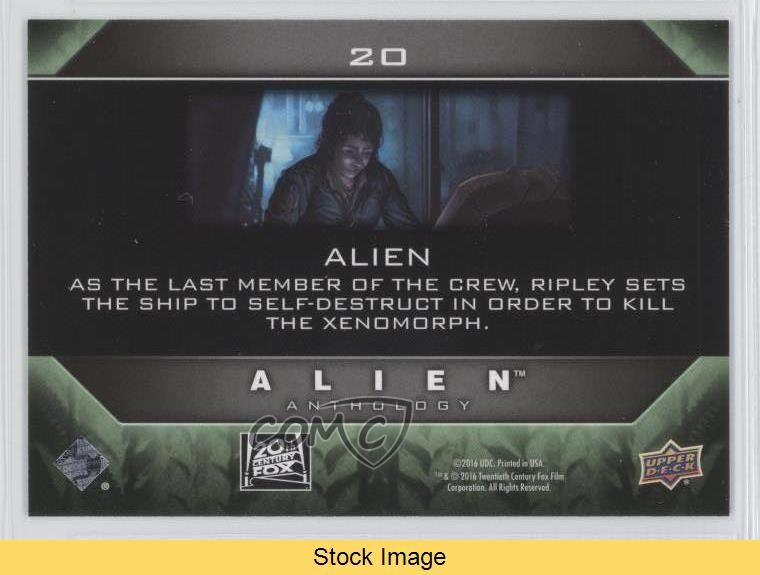 2016 Alien Anthology Silver W-Y Foil Ellen Ripley Self-Destruct #20 ...
