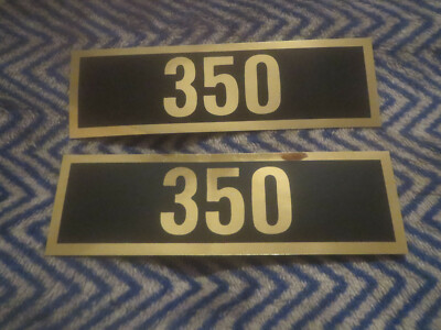 CHEVROLET CHEYENNE BLAZER AND TRUCKS 350 ENGINE VALVE COVER DECALS SET ...