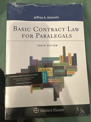 Basic Contract Law 10th for Paralegals by Jeffrey A. Helewitz( with ...
