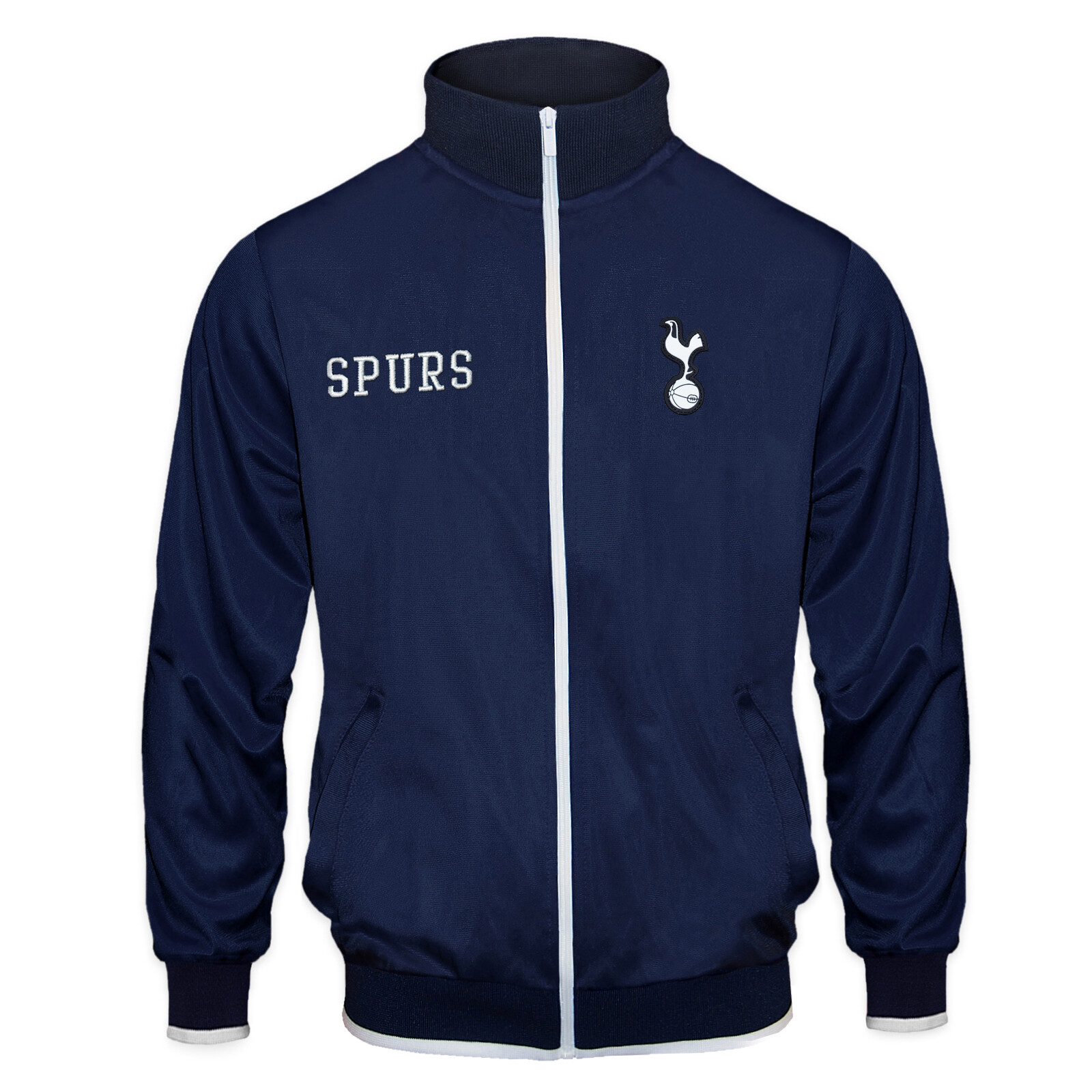 Tottenham Hotspur FC Official Soccer Gift Mens Retro Track Top Jacket ...