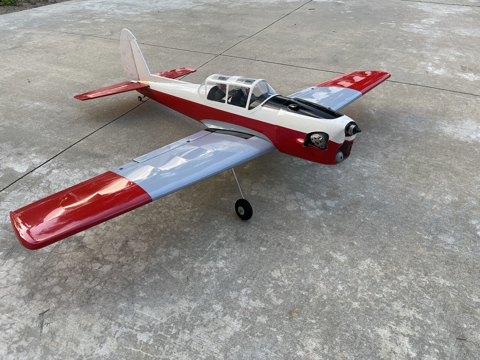 VINTAGE DE-HAVILLAND CHIPMUNK RC PLANE IS LOOKING FOR A NEW HOME | eBay