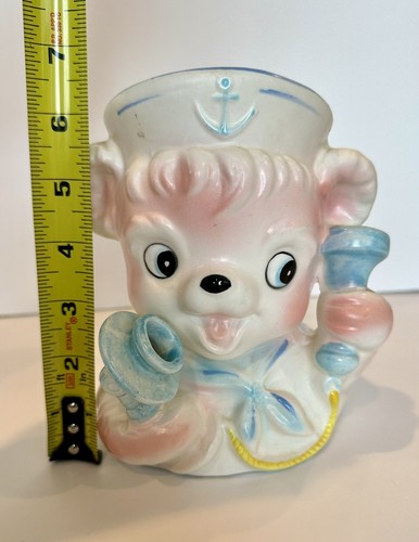 Vintage Inarco Japan Baby Planter Nursery Decor Bear Cub Anthropomorphic Kitsch | eBay