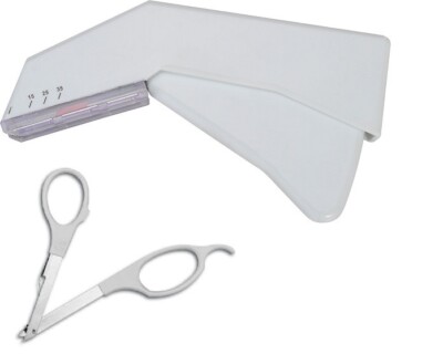 Staple Gun Skin Stapler & Remover Kit 35w Hunting Dog Pig Dog First Aid ...