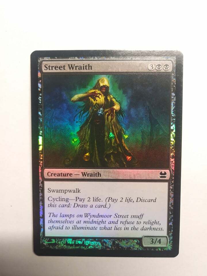 Foil: Street Wraith (Modern Masters) magic the gathering MTG Magic card ...