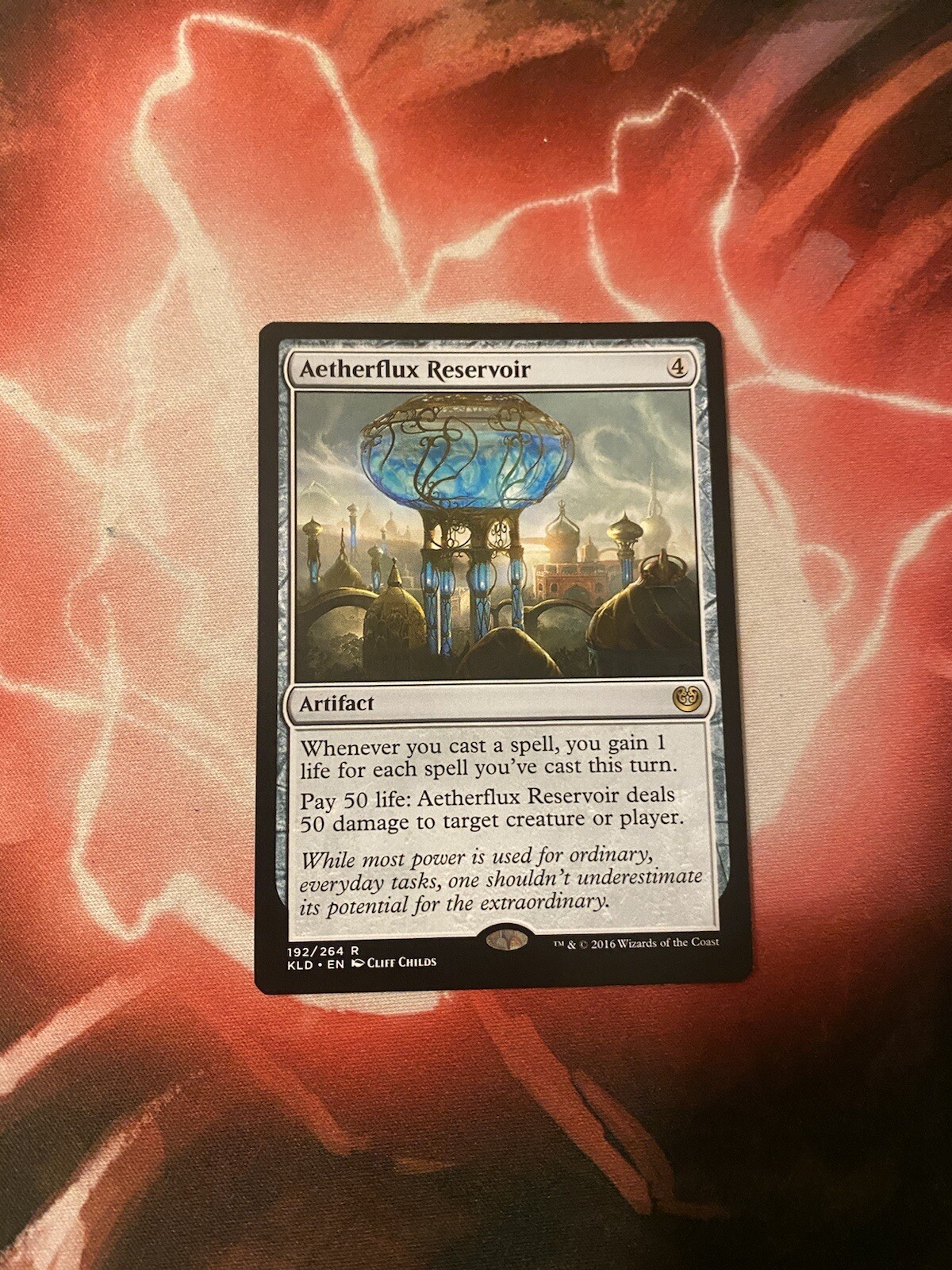 MTG Aetherflux Reservoir Kaladesh 192/264 Regular Rare for sale online ...