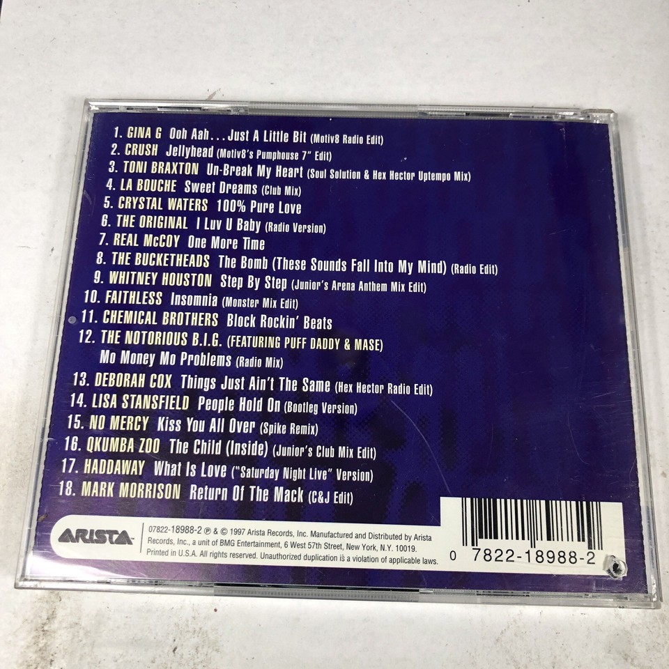 Ultimate Dance Party 1998 by Various Artists (CD, Oct-1997, Arista ...