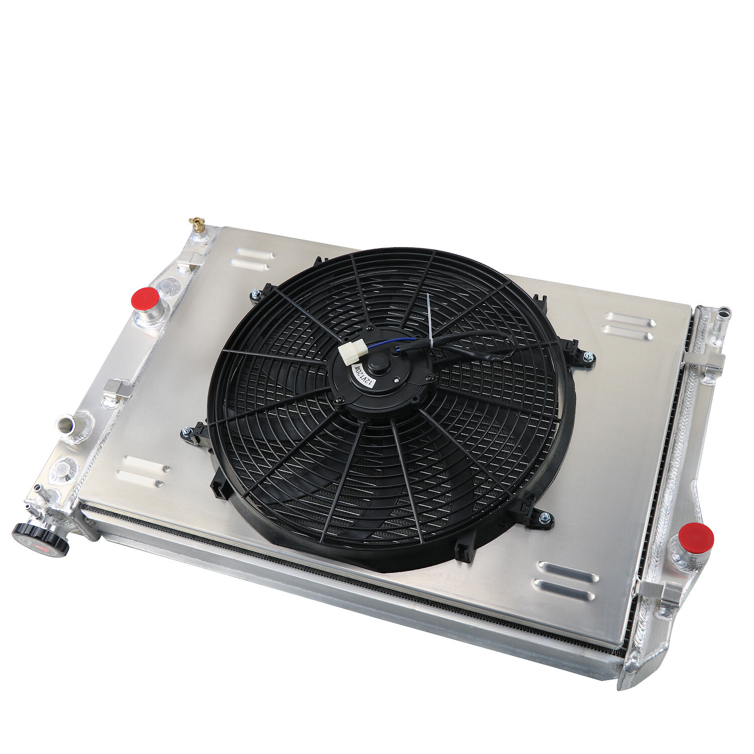 3 ROW Radiator+Shroud Fan Fit 93-02 96 Chevy Camaro Z28 Pontiac ...