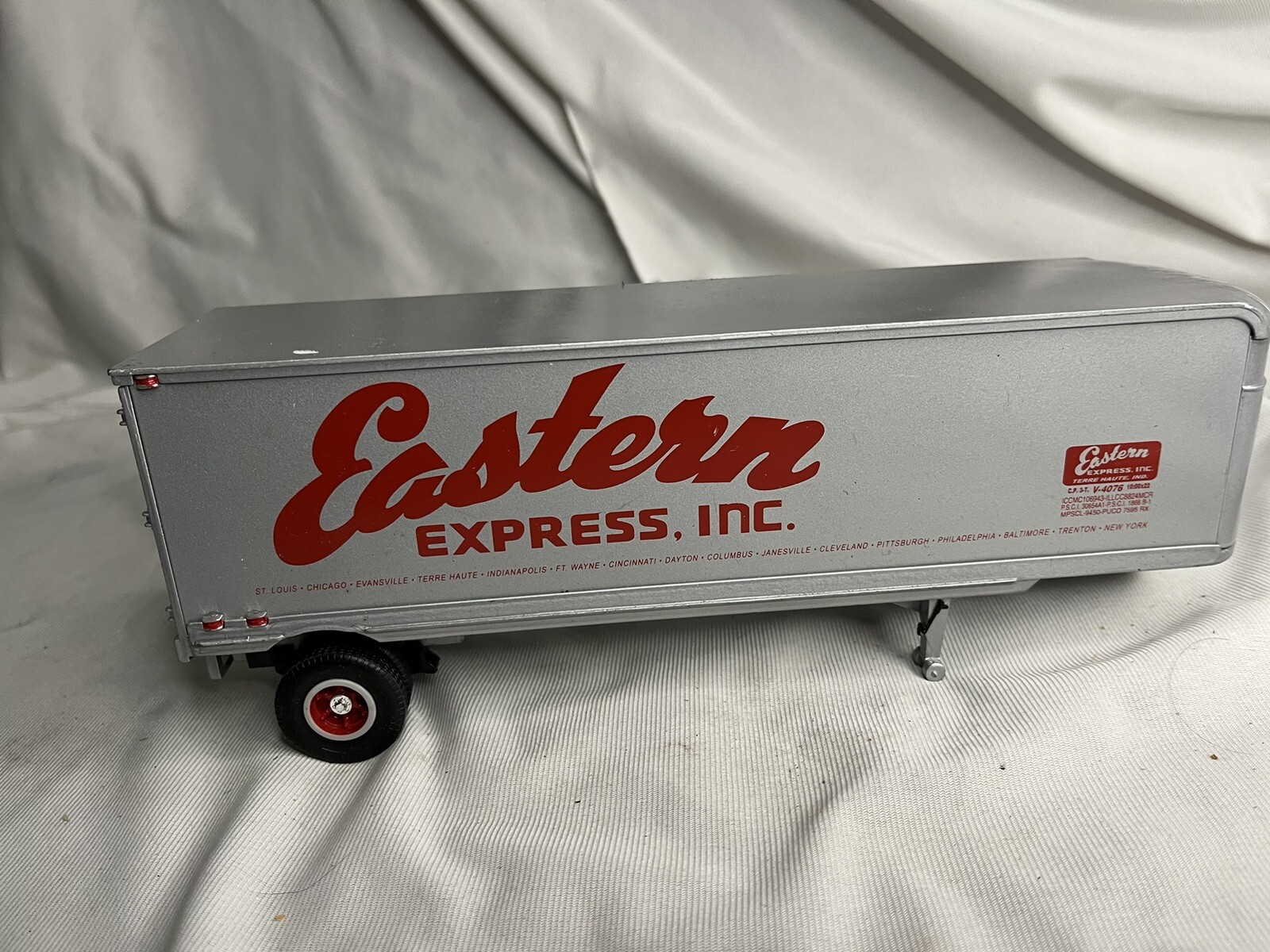 Eastern Express Inc Diecast Model Truck Replacement Trailer Silver | eBay