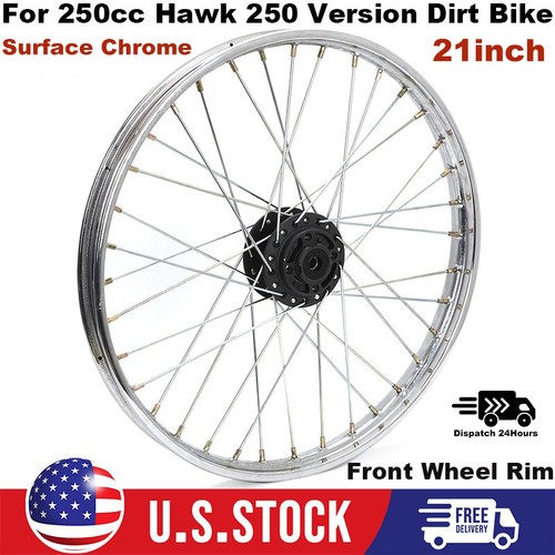 Front Wheel Rim 1.6 x 21 inch For 250cc Hawk 250 Carb Version Dirt Bike ...