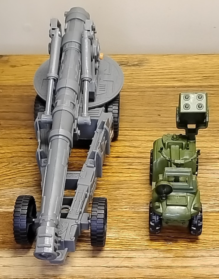 2 Military Toys Howitzer Long Range Cannon Sounds Light & Quad with ...
