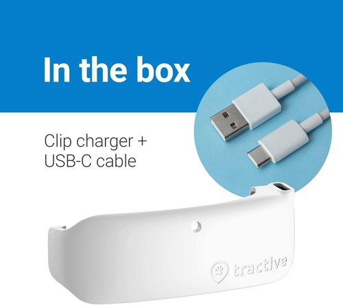 Tractive GPS Dog 4 (LTE) Clip Charger White | eBay