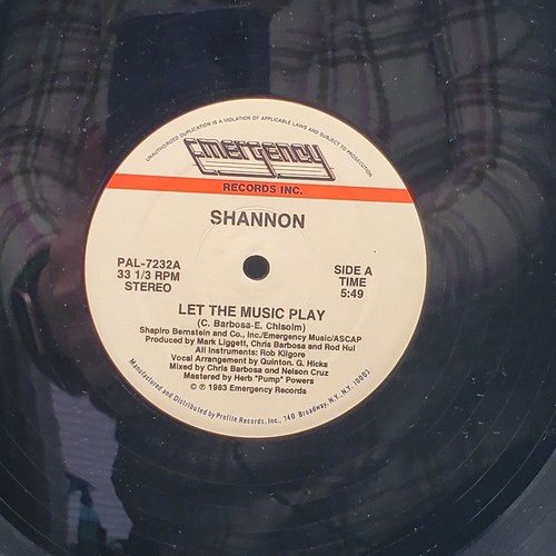 Shannon Let The Music Play 12" Vinyl 1983 Emergency Records ‎ | eBay