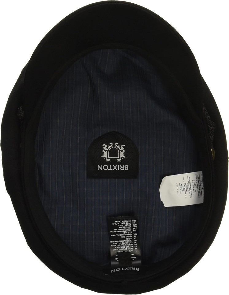 Brixton Fiddler Perfect Fit Classic Design Fisherman Cap, Unisex, Black ...