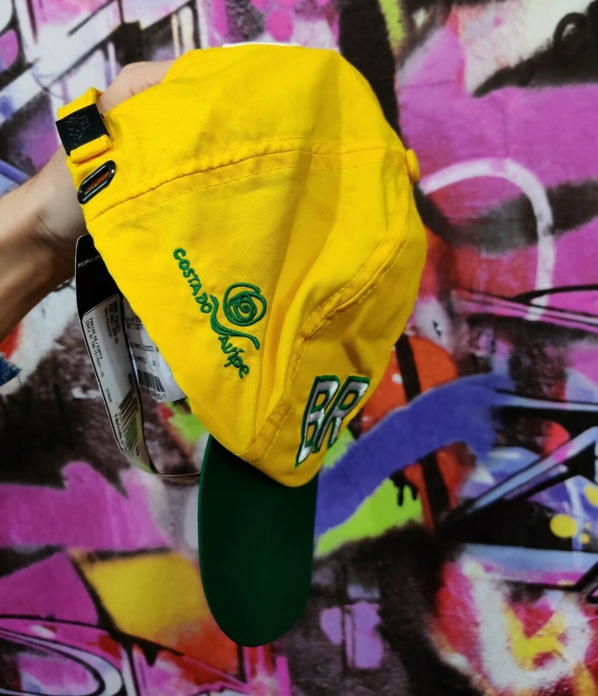 Brazil National Football Team Soccer Snapback Cap Hat Vintage Rare Old ...