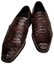 Python Snakeskin Men's Ronaldo Solid Brown Italian Leather Loafer Dress ...