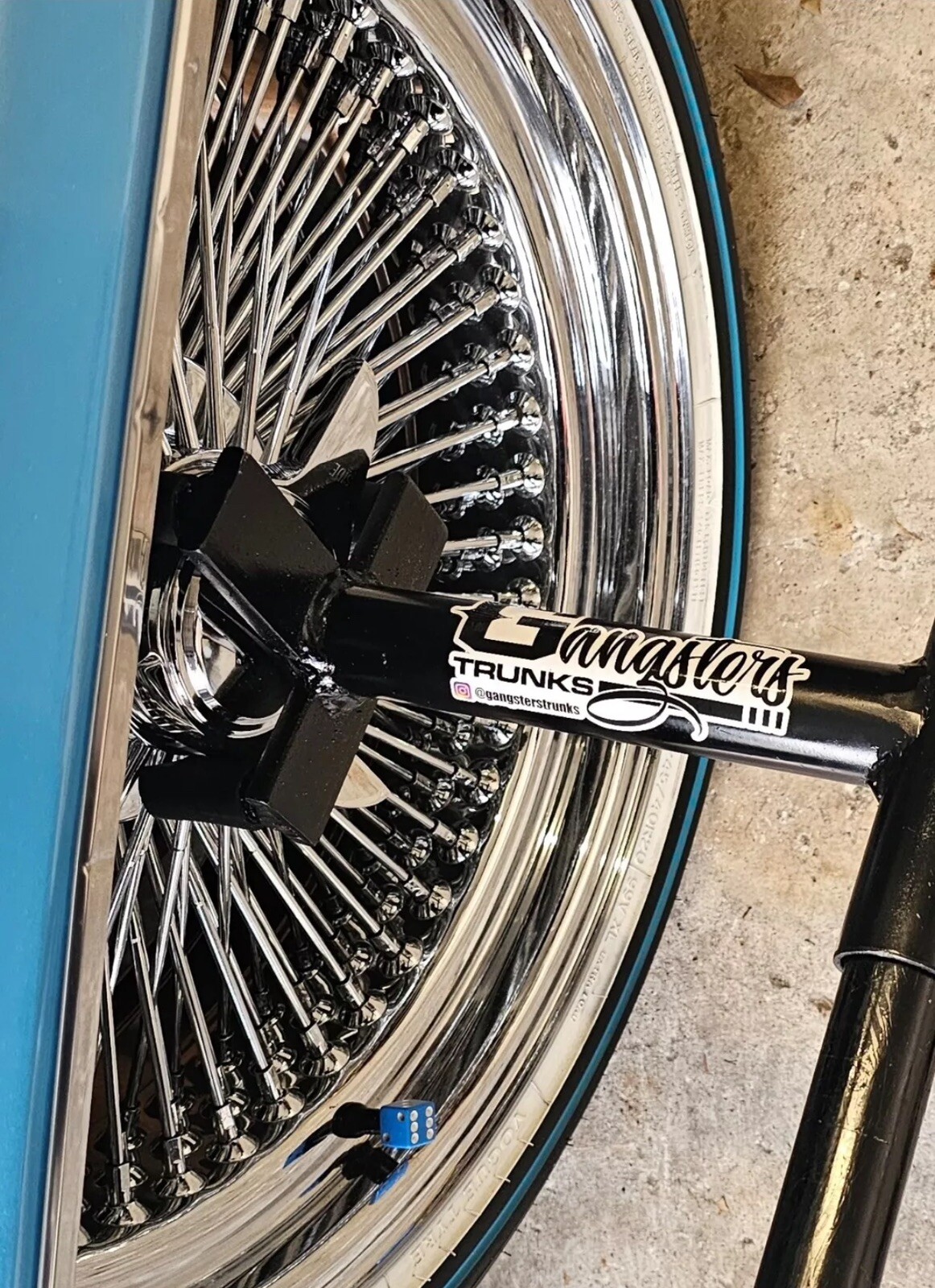 3 bar Lowrider wire wheel knock off Tool Fits Dayton Zenith Luxor China ...