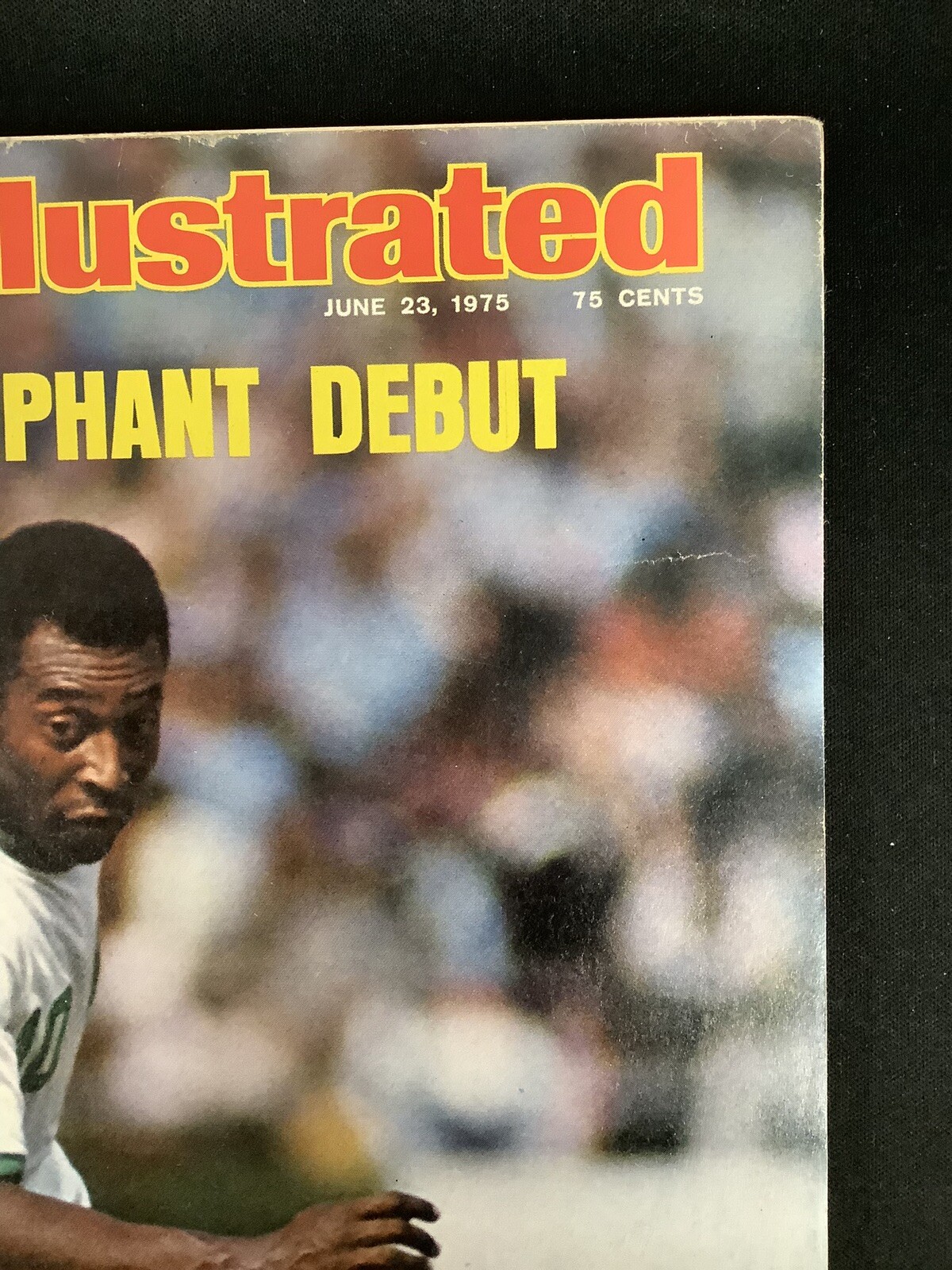 Pele Sports Illustrated Magazine 6/24/1975 Label Soccer World Cup ...