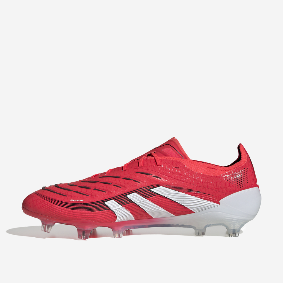 adidas Predator Elite FG Men's Football Red White Sport Sneakers ID3882 ...
